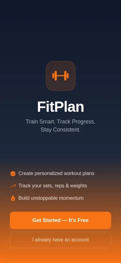FitPlan App