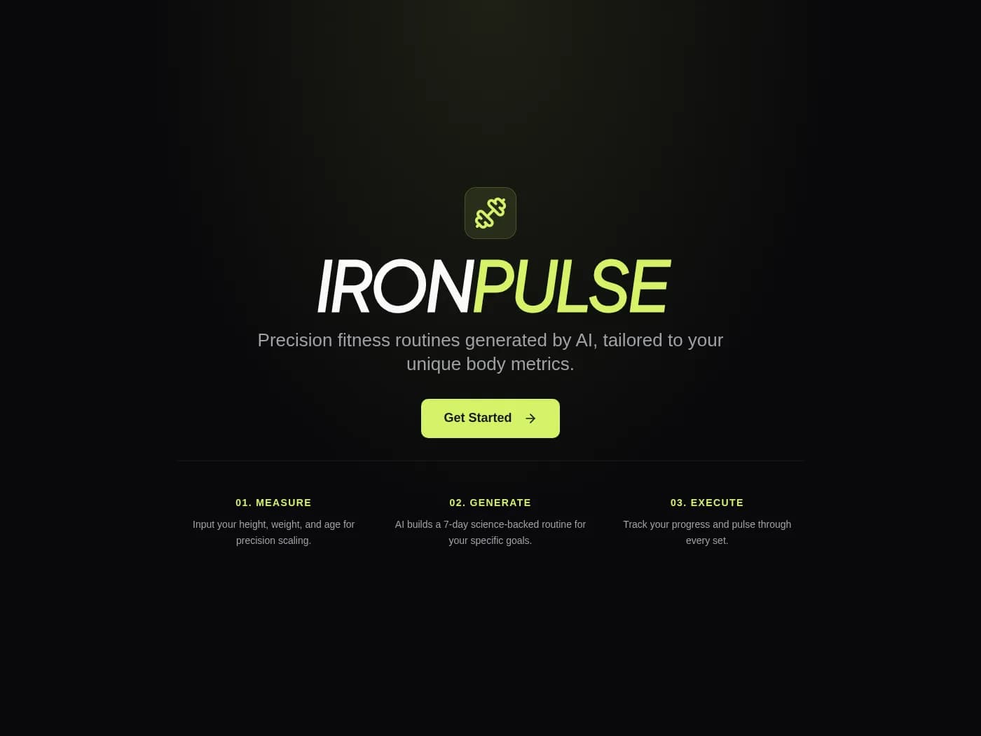 Smart Workout Planner