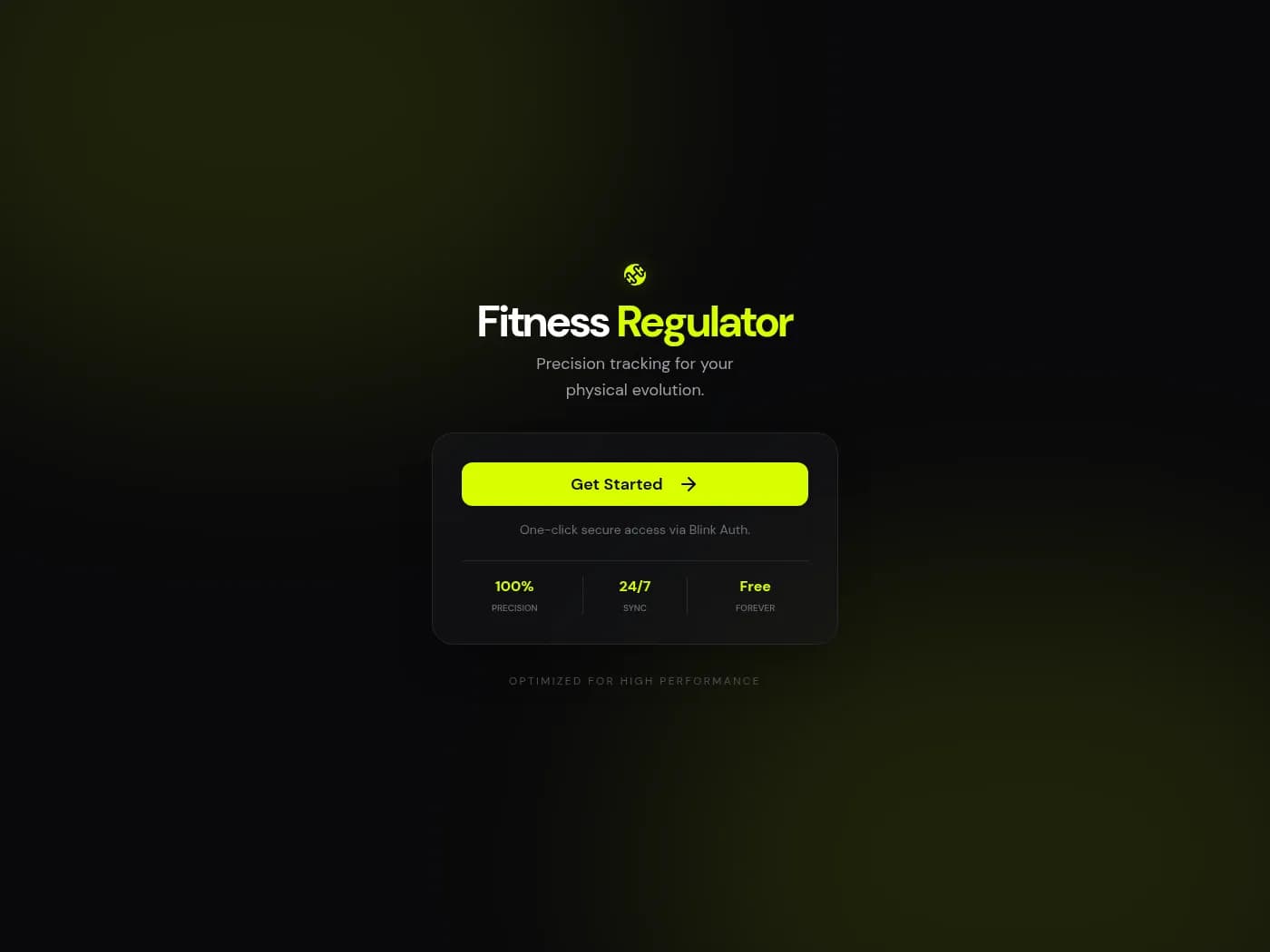 Fitness Regulator