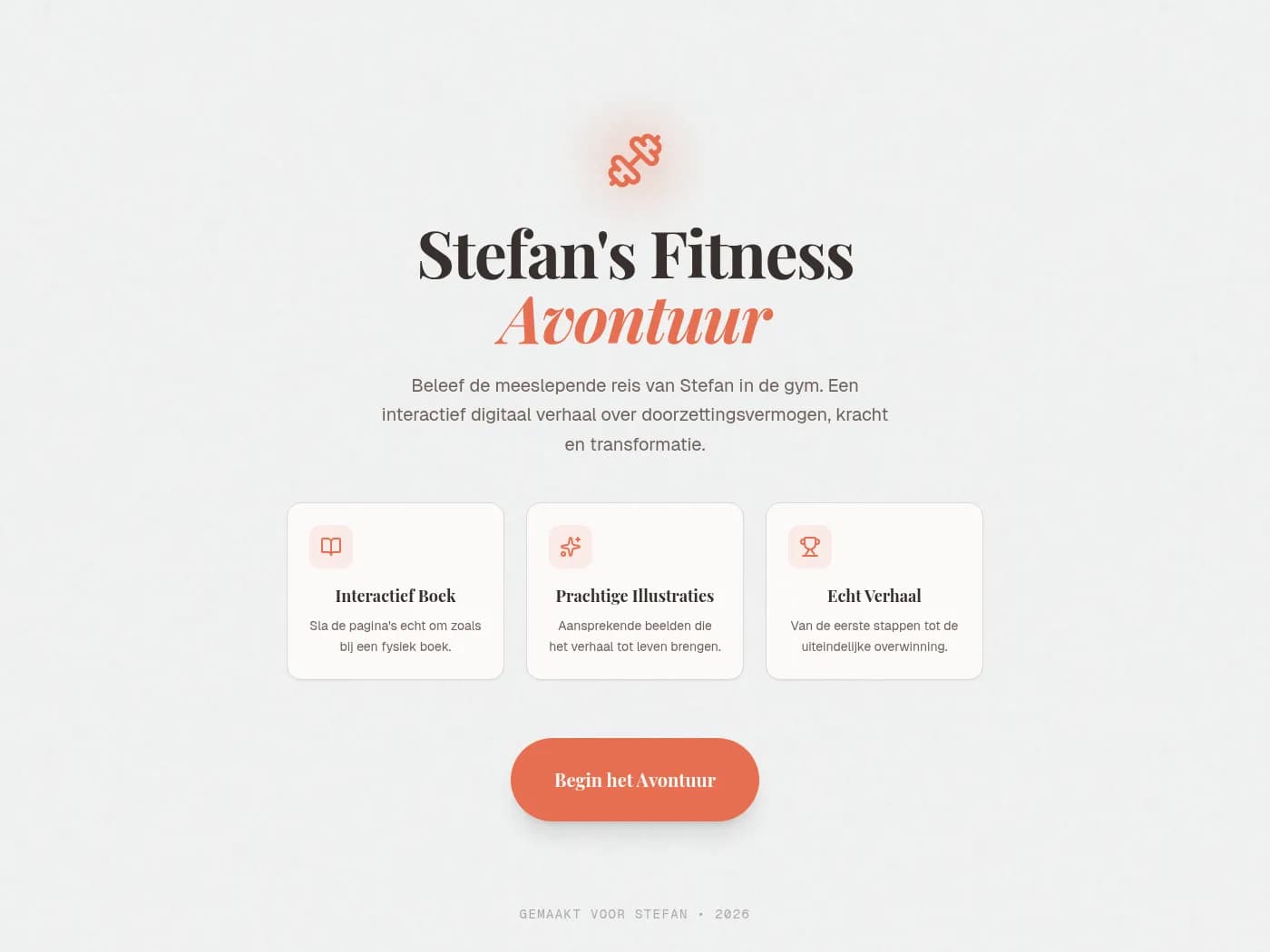 Stefan's Fitness Avontuur