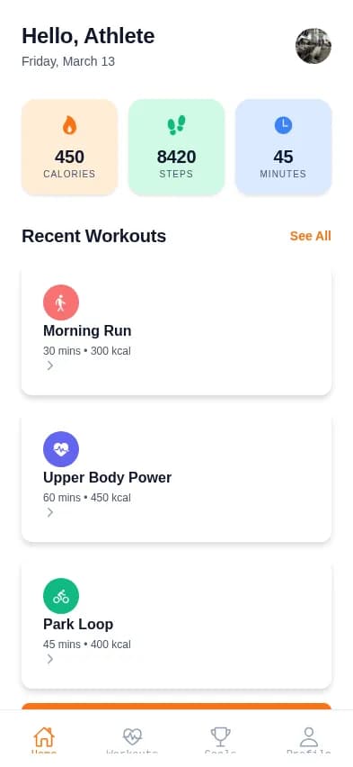FitTracker App