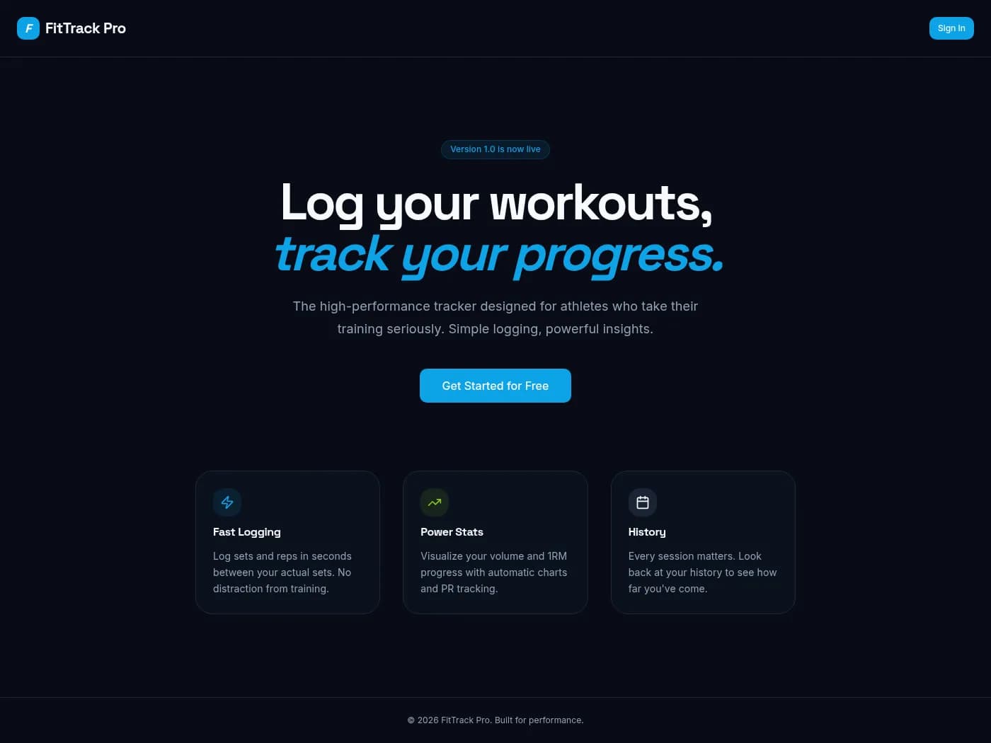 FitTrack Pro