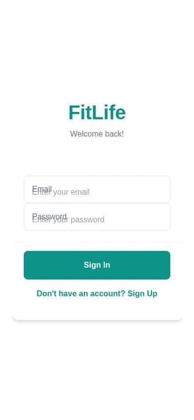 FitLife Tracker