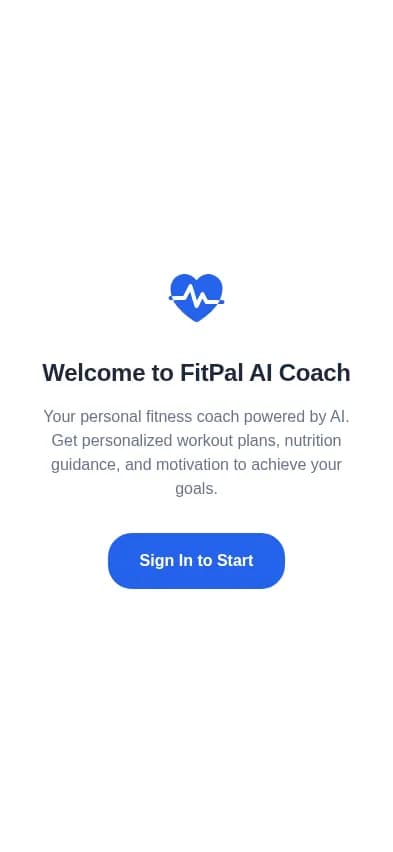 FitPal AI Coach