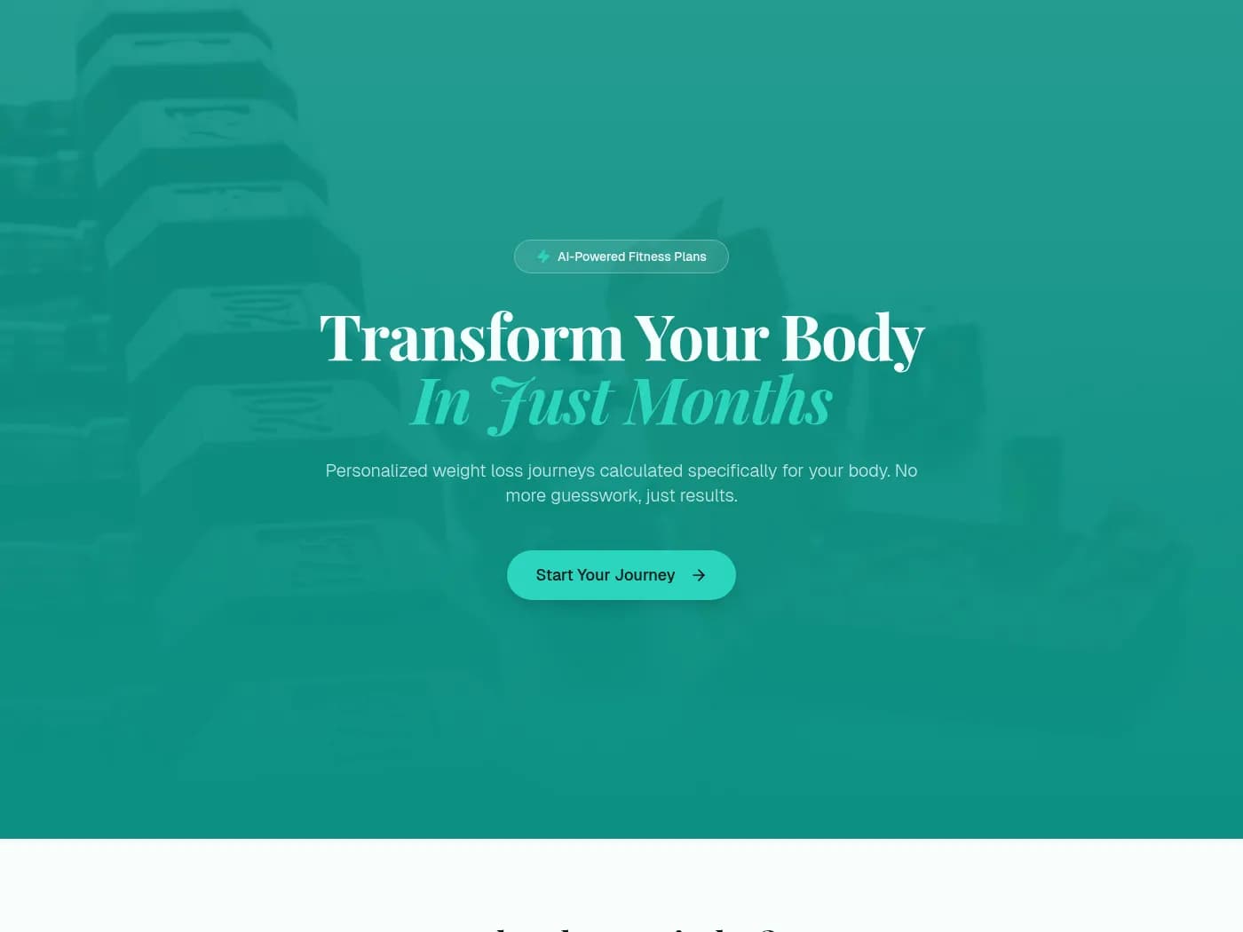 FitPlan Generator
