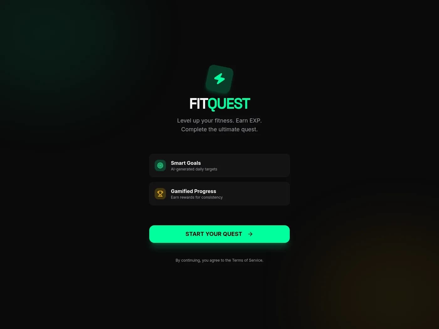 FitQuest: Smart Fitness Tracker