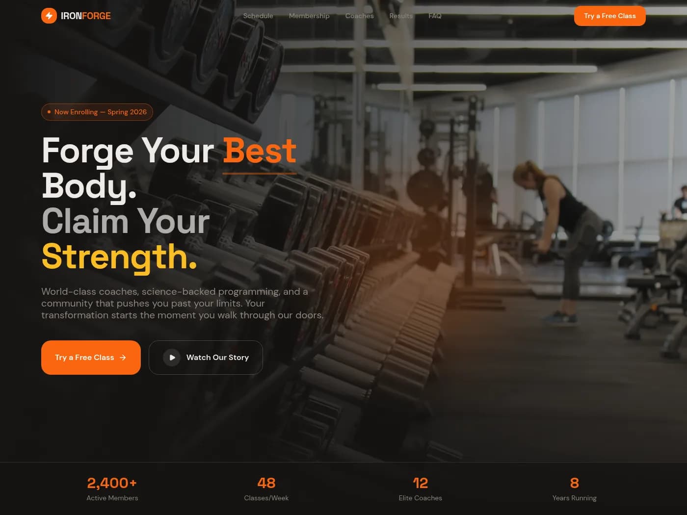 FitStudio Web Launch