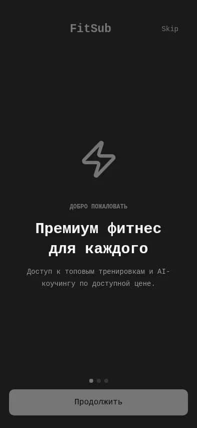 FitSub Premium App