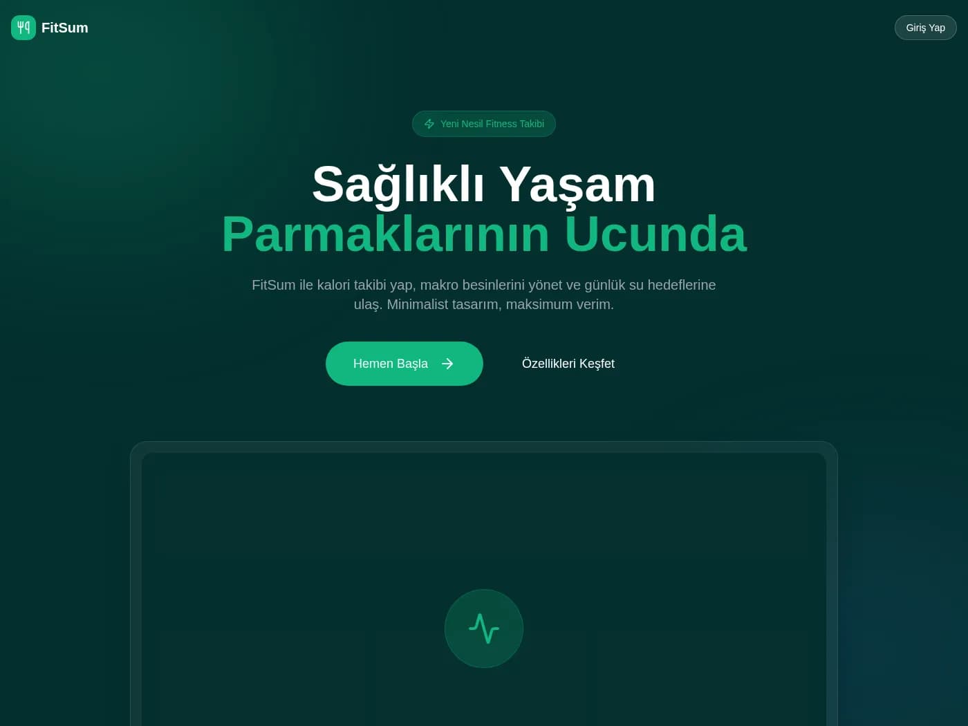 FitSum Dashboard