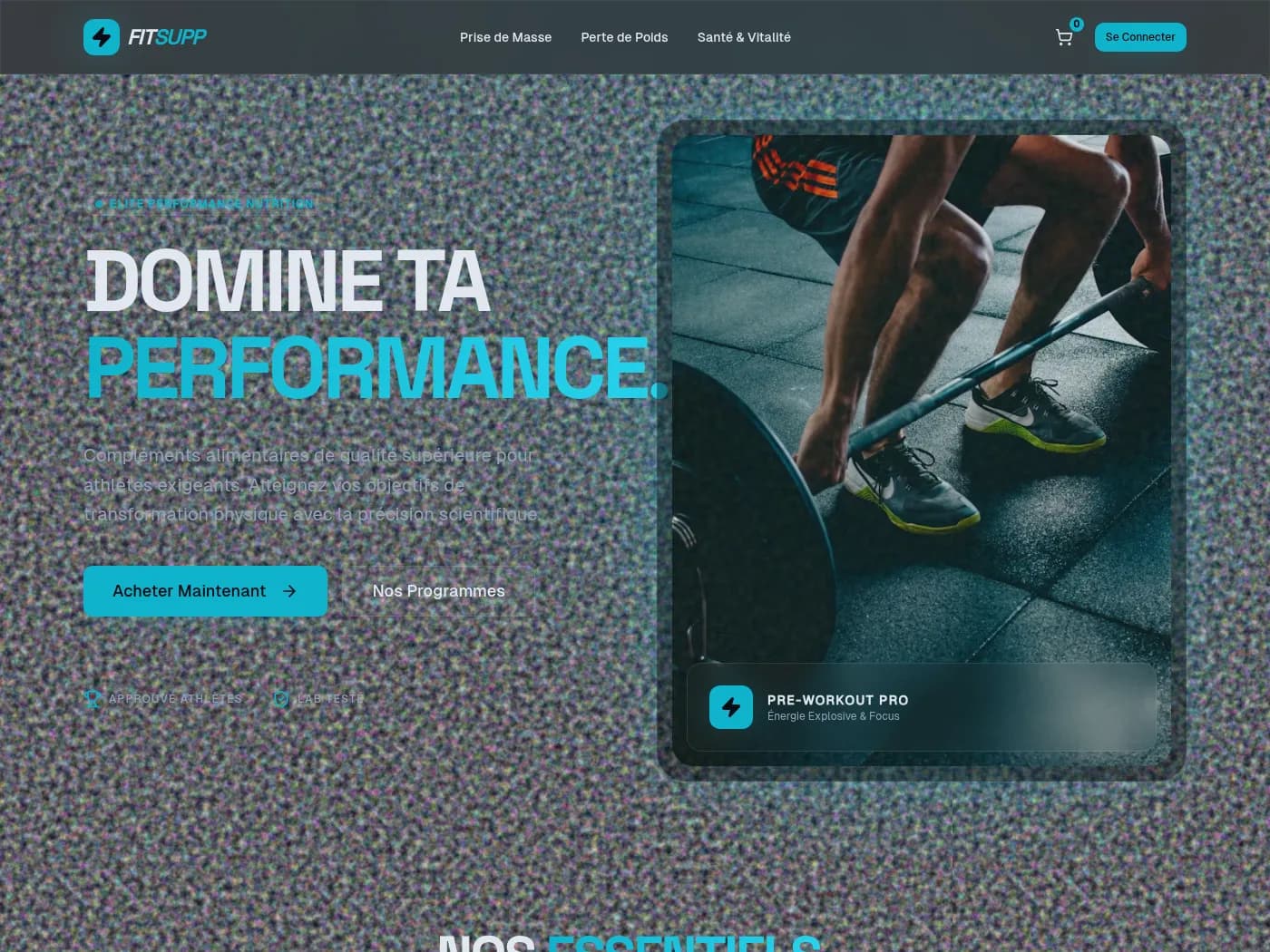 FitSupp Online Store