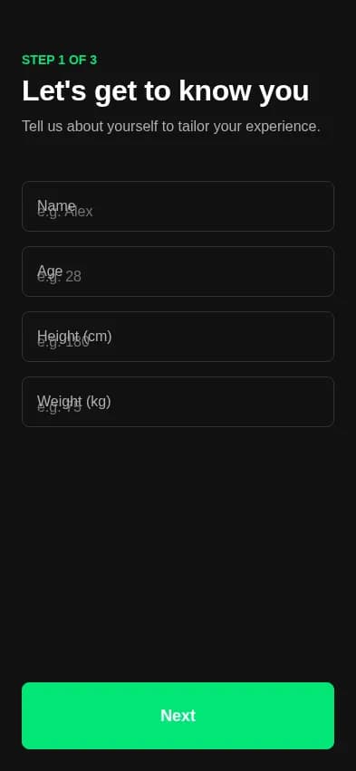 FitTrack AI Coach