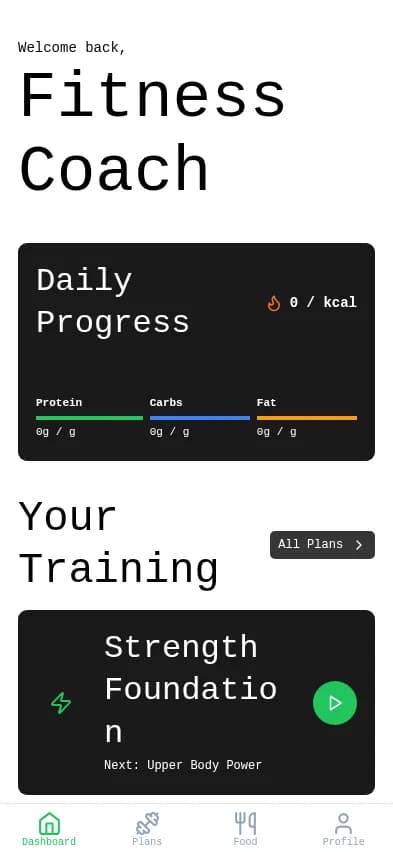 FitTrack Coach
