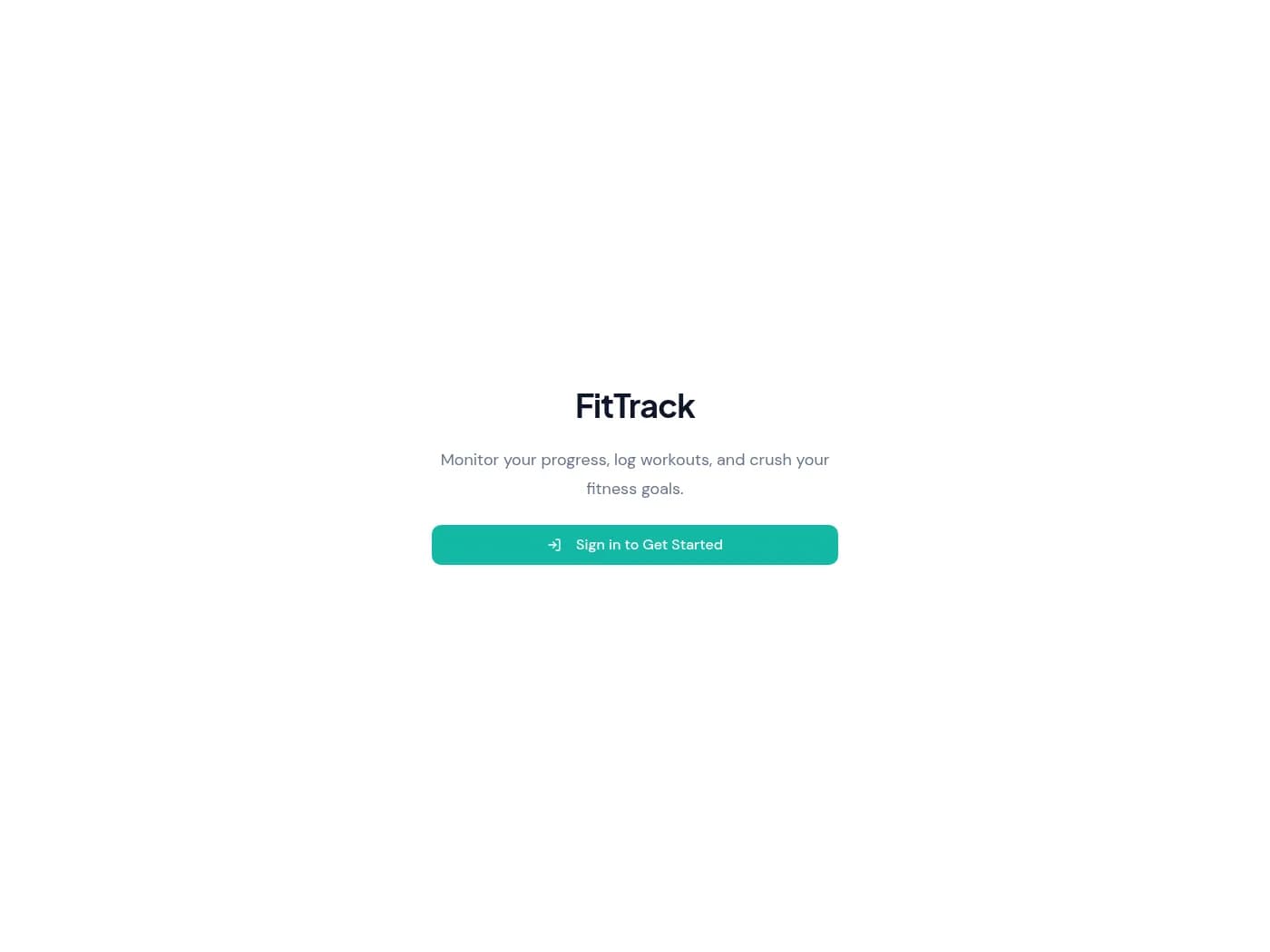 FitTrack Mobile App