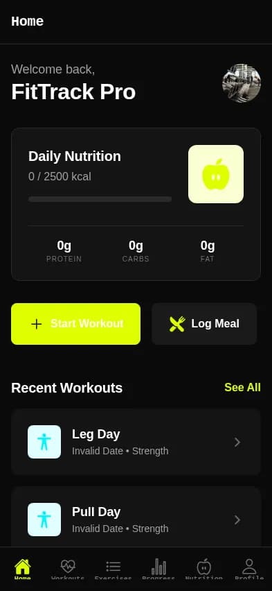 FitTrack Pro