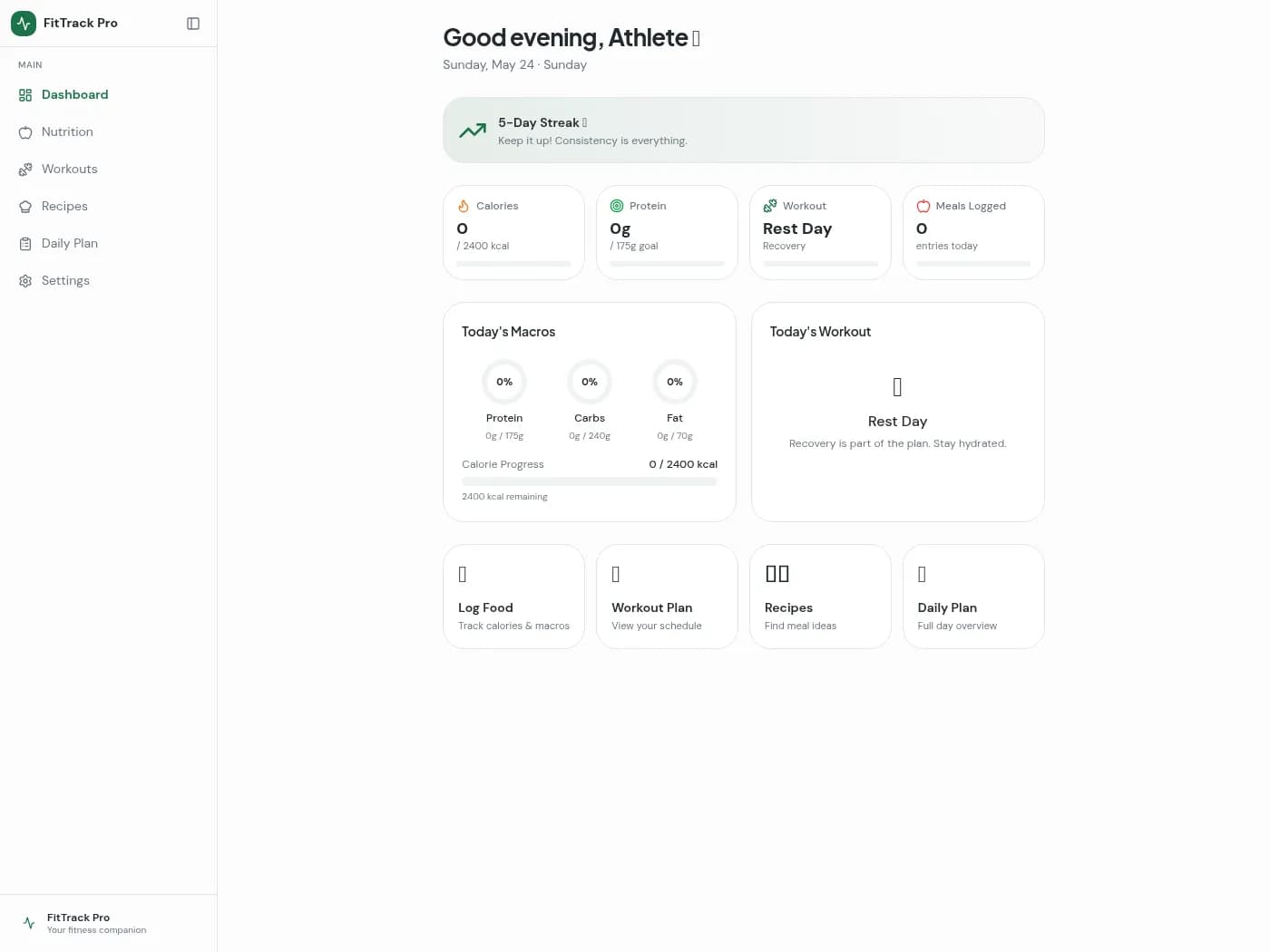 FitTrack Pro
