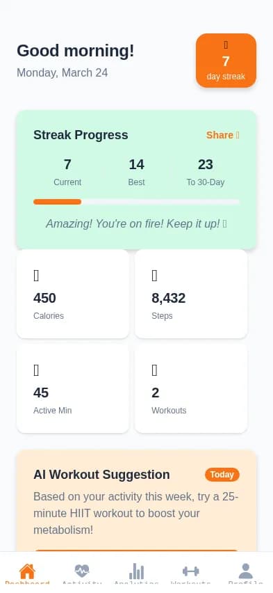 FitTracker Mobile
