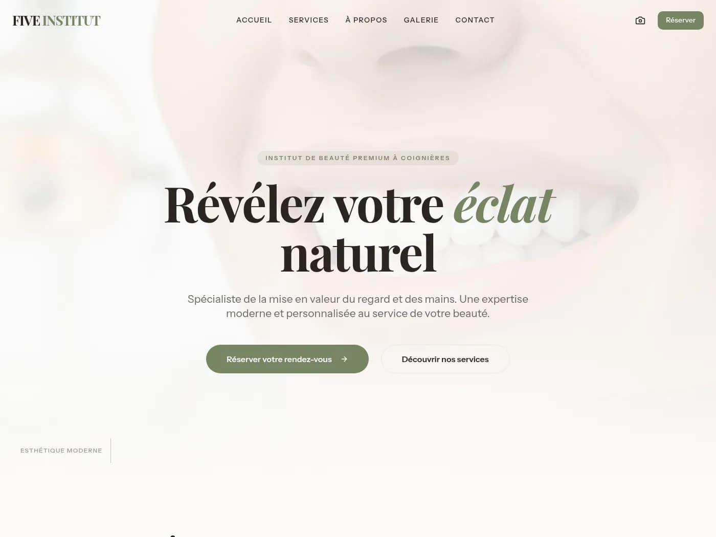 Five Institut Web Experience