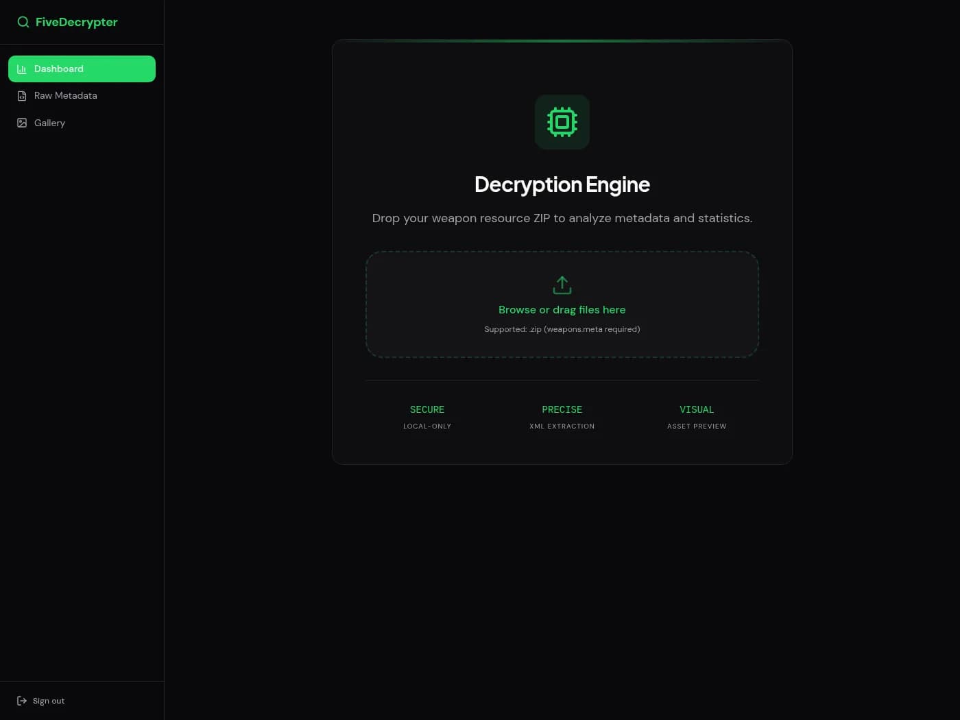 FiveDecrypter