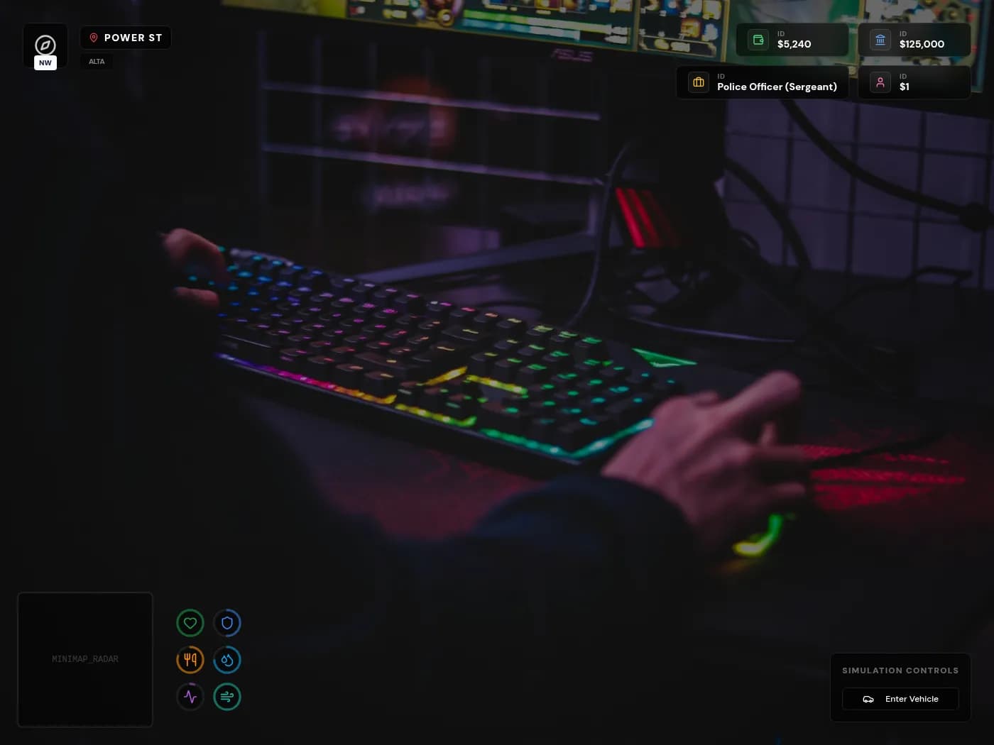 FiveM Clean HUD