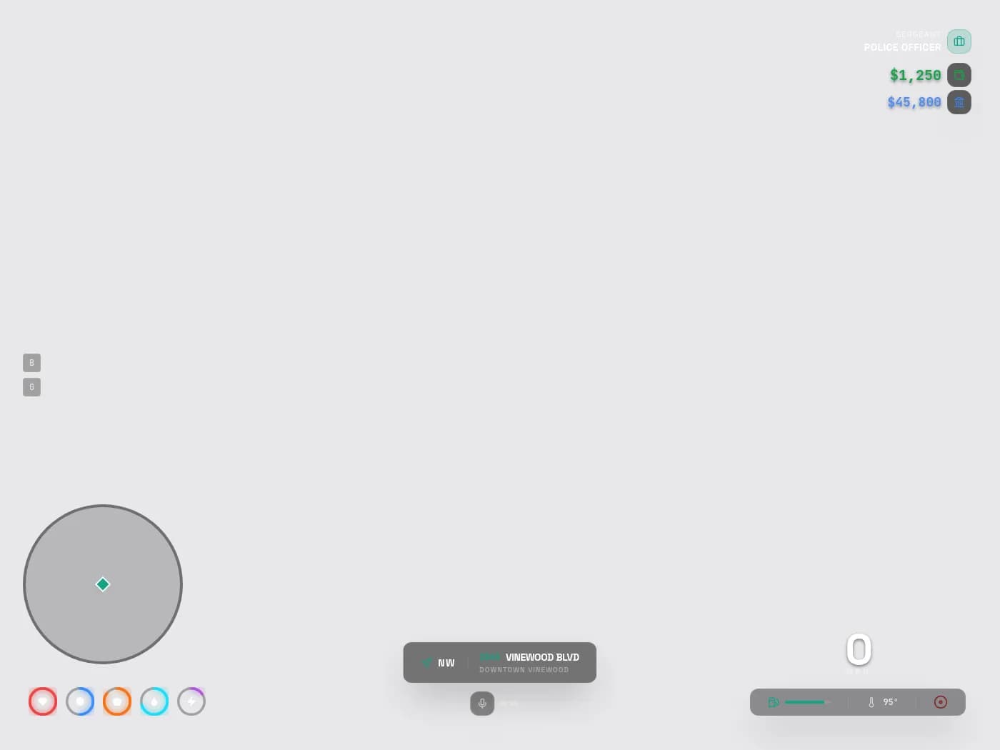 FiveM Clean HUD