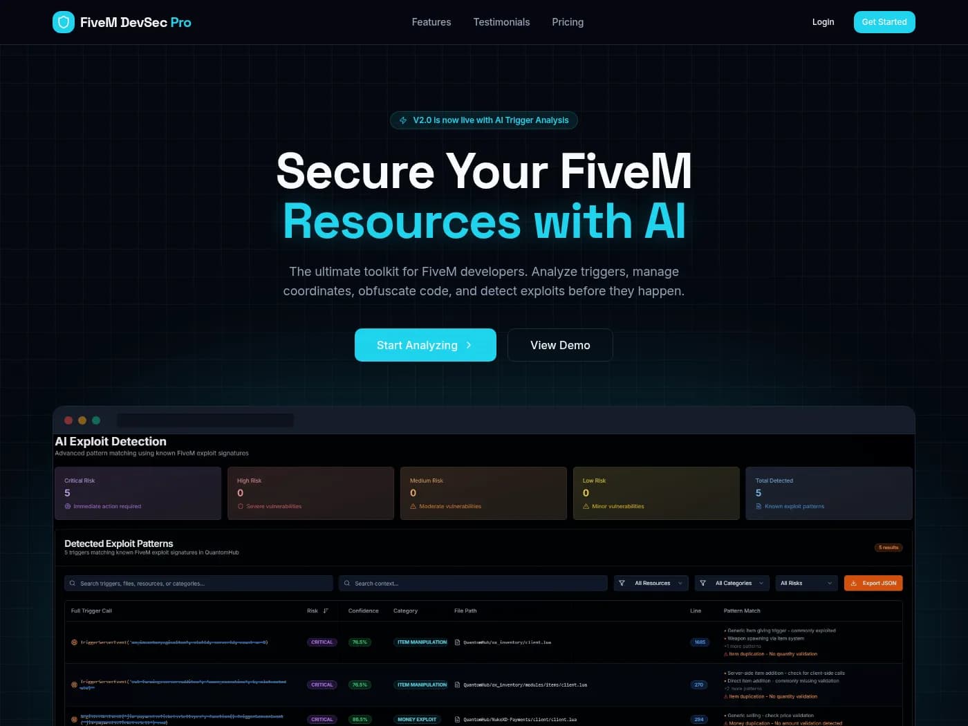 FiveM DevSec Pro