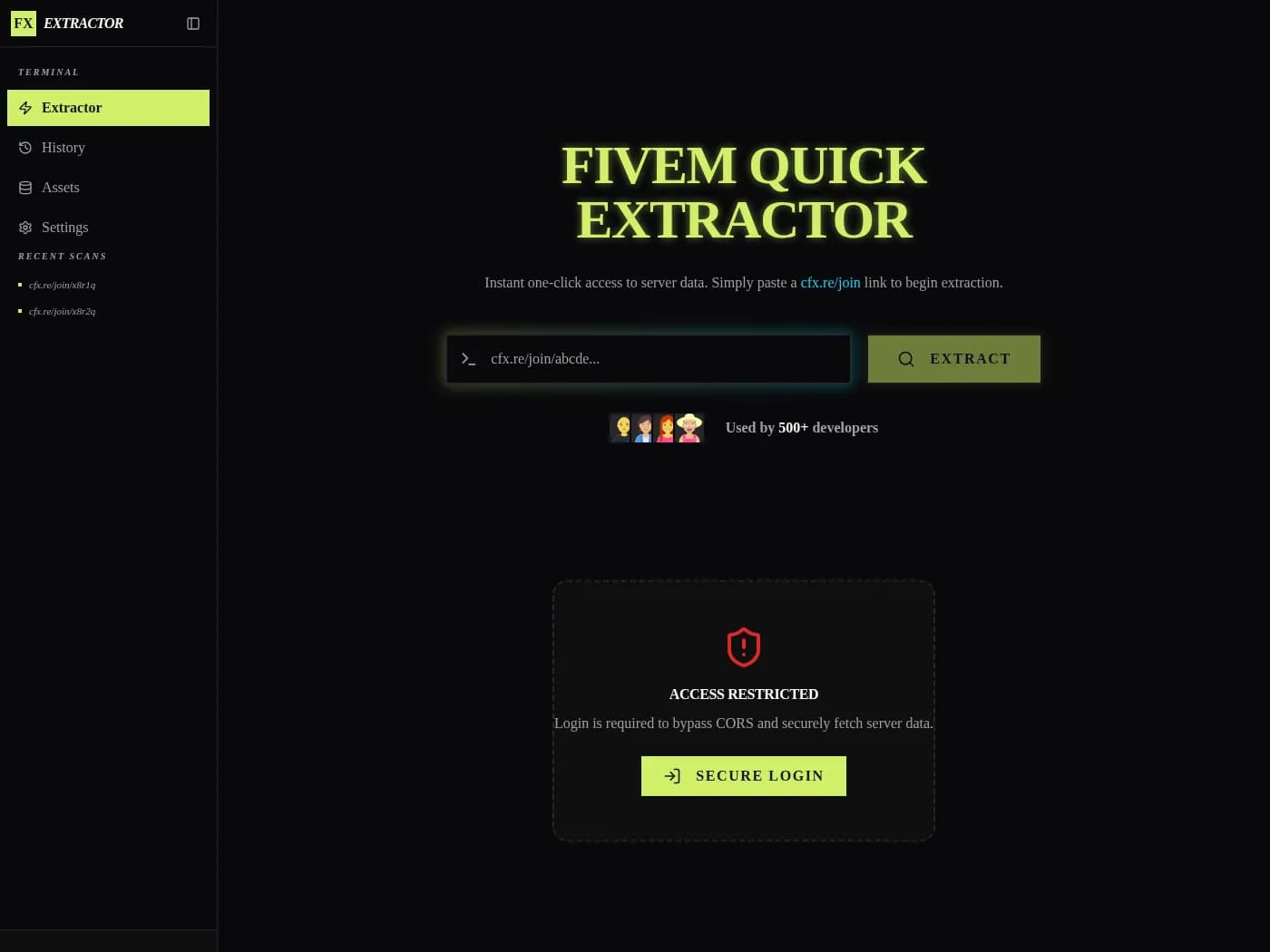 FiveM Quick Extractor