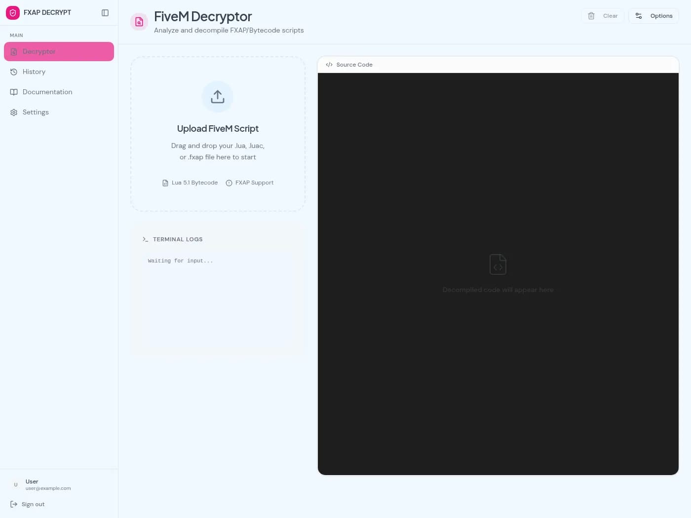 FiveM FXAP Decryptor