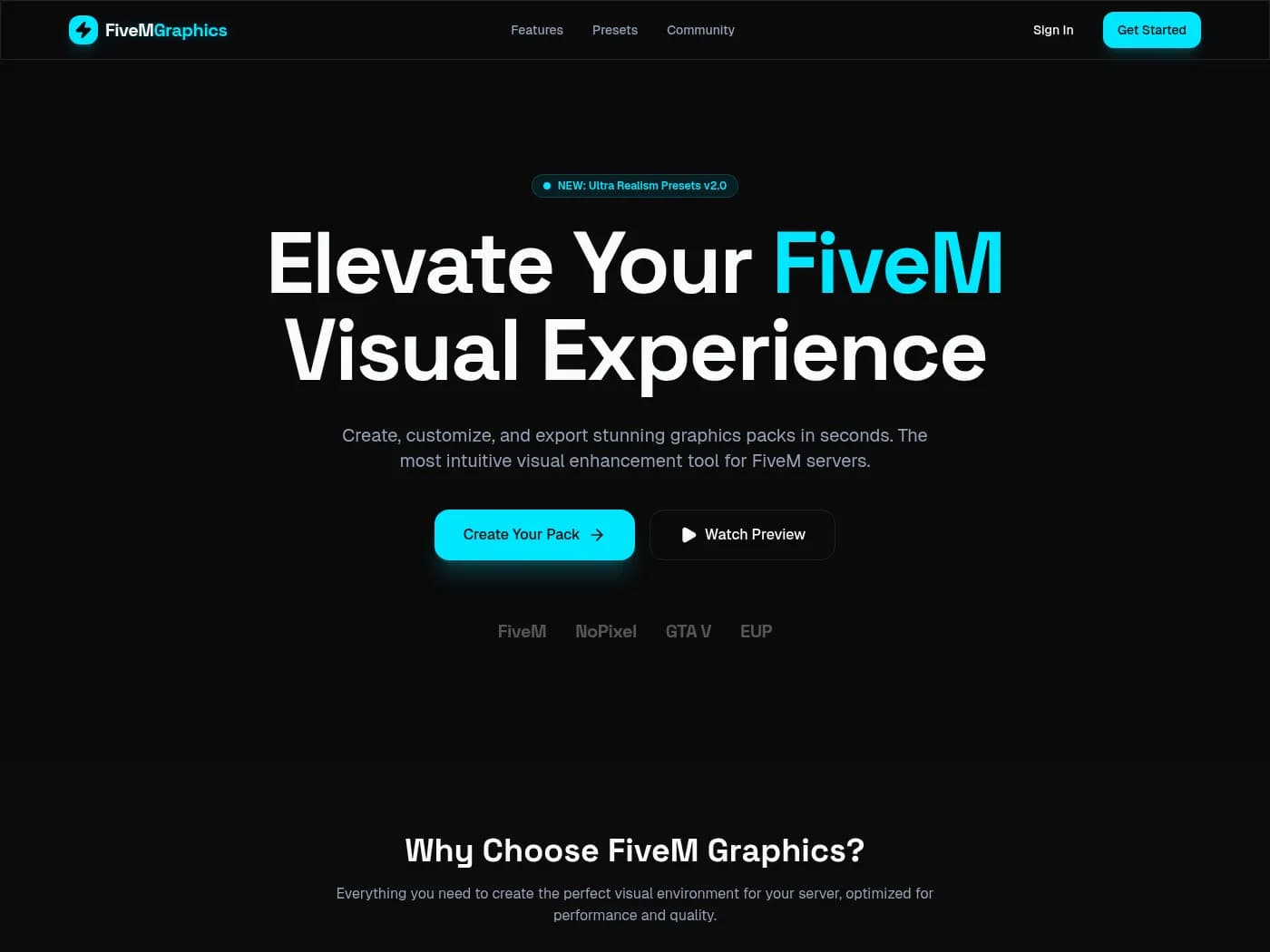 FiveM Graphics Pack Maker