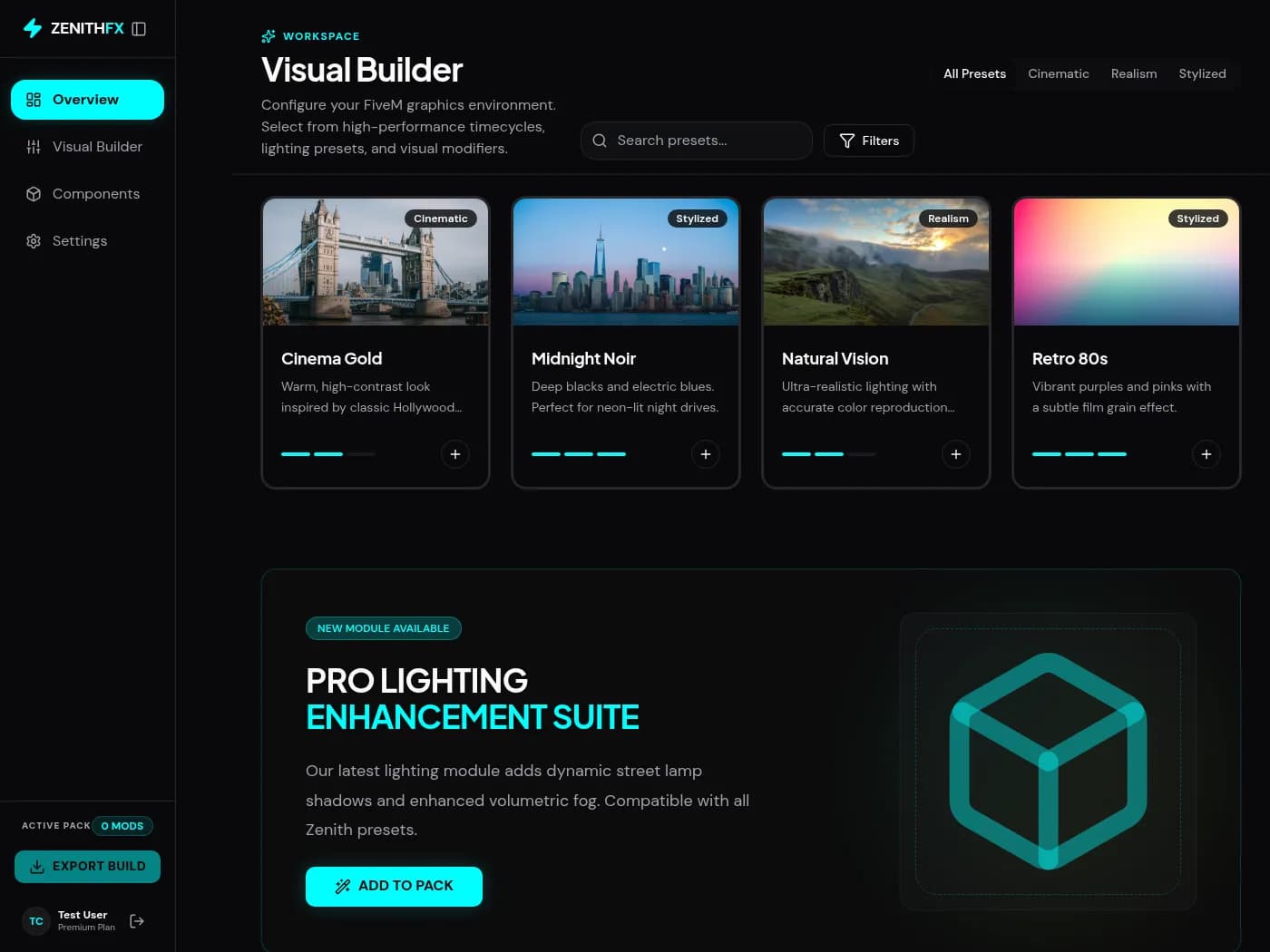 FiveM Graphics Pack Maker