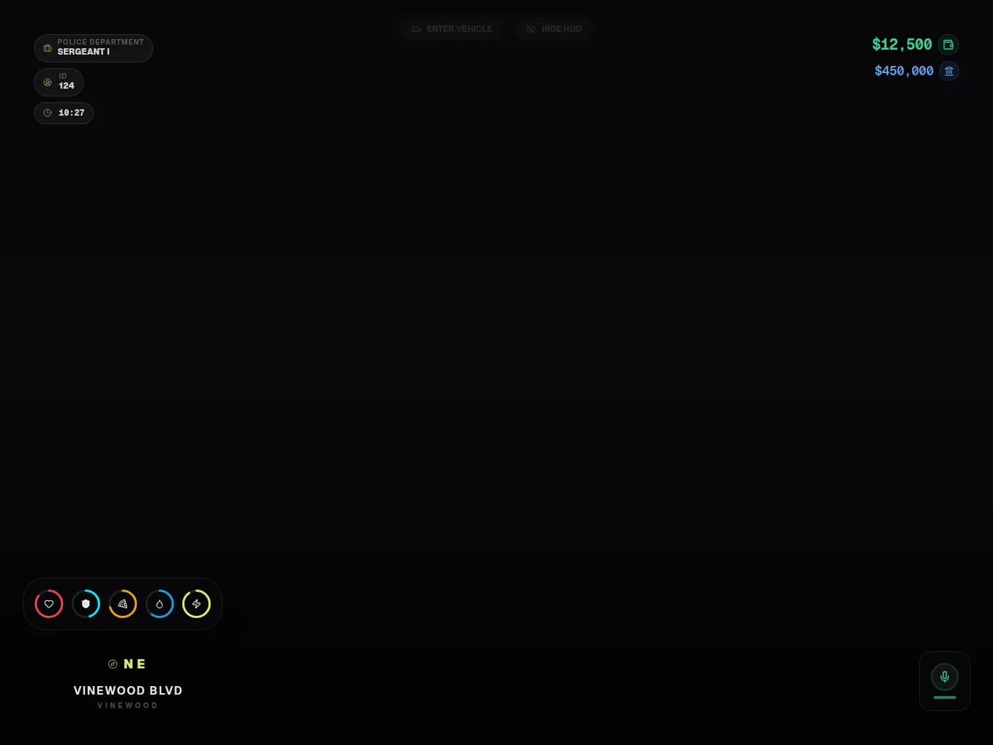 FiveM HUD UI