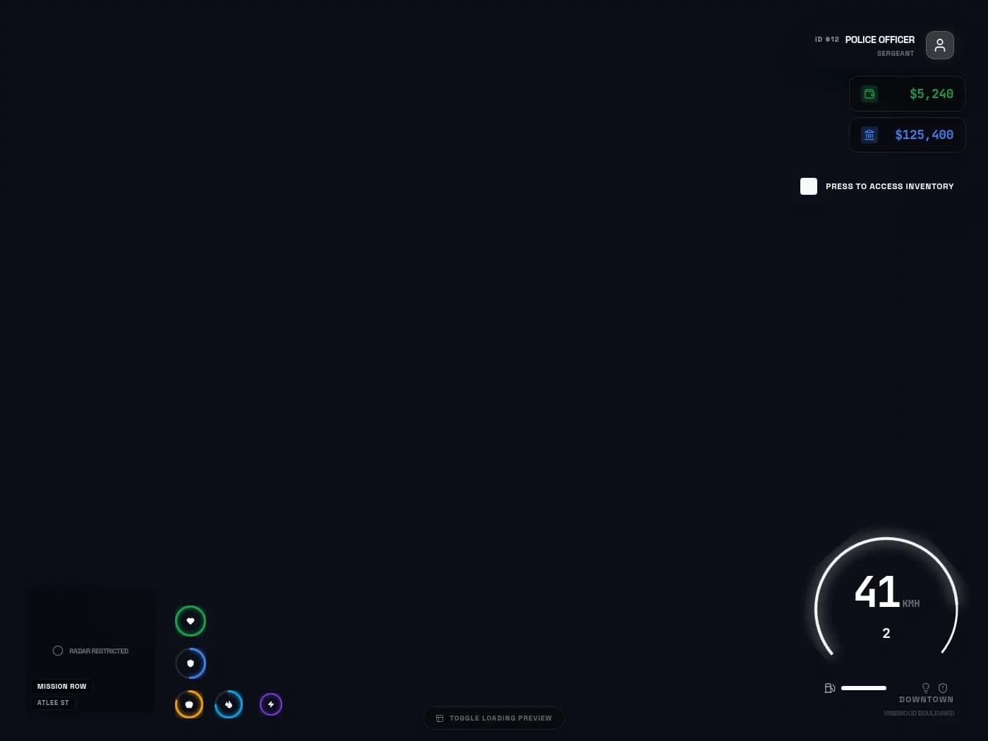 FiveM HUD UI Kit
