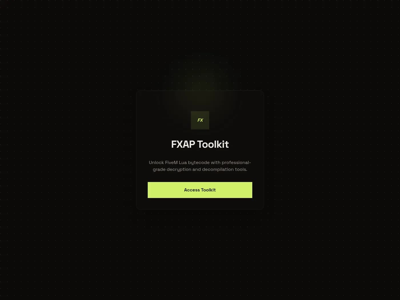FiveM Lua Decrypt Toolkit