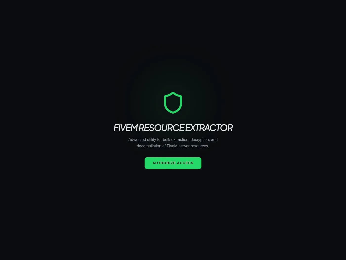FiveM Resource Extractor