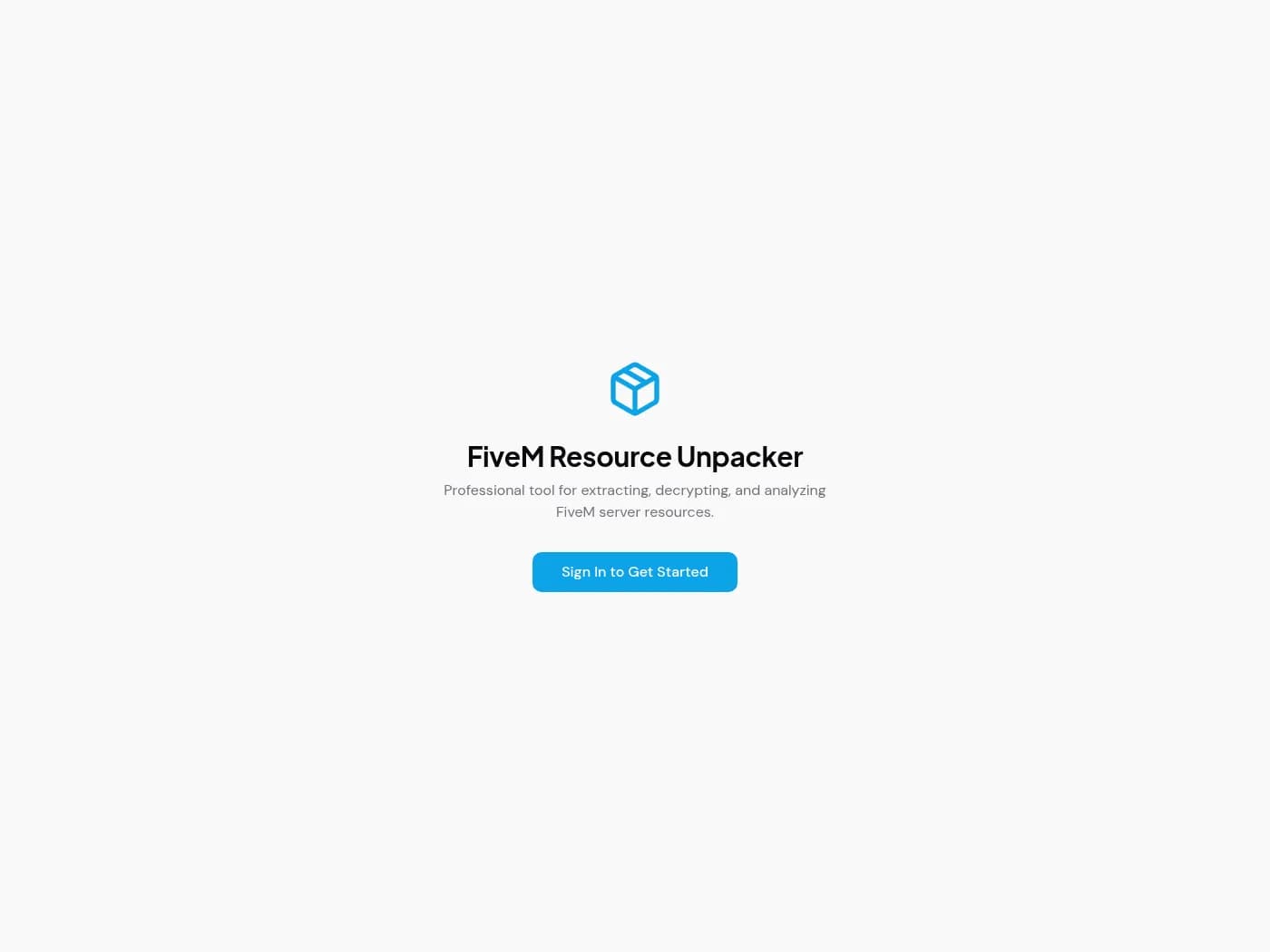FiveM Resource Unpacker