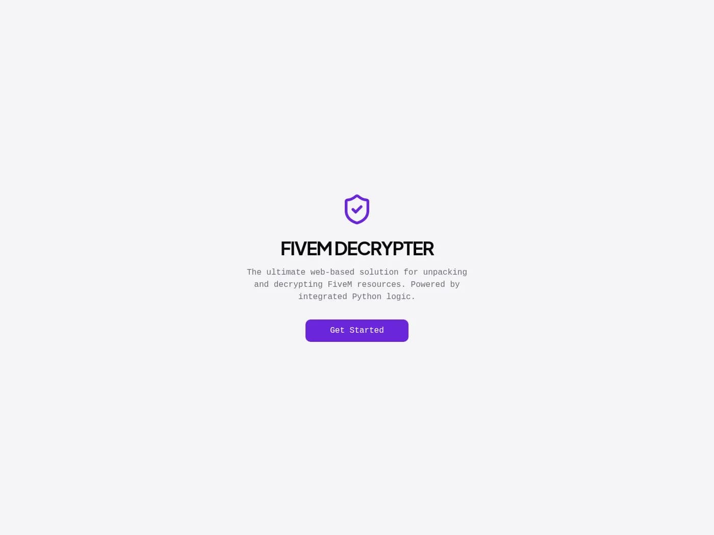FiveM Resource Decrypter