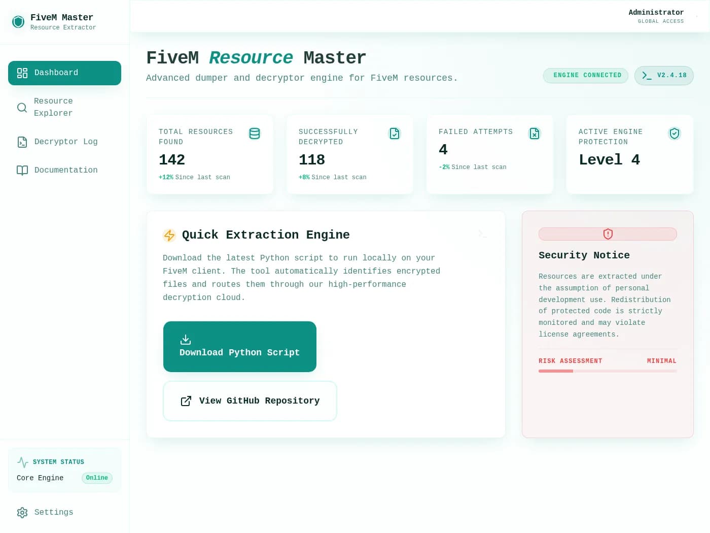FiveM Resource Extractor