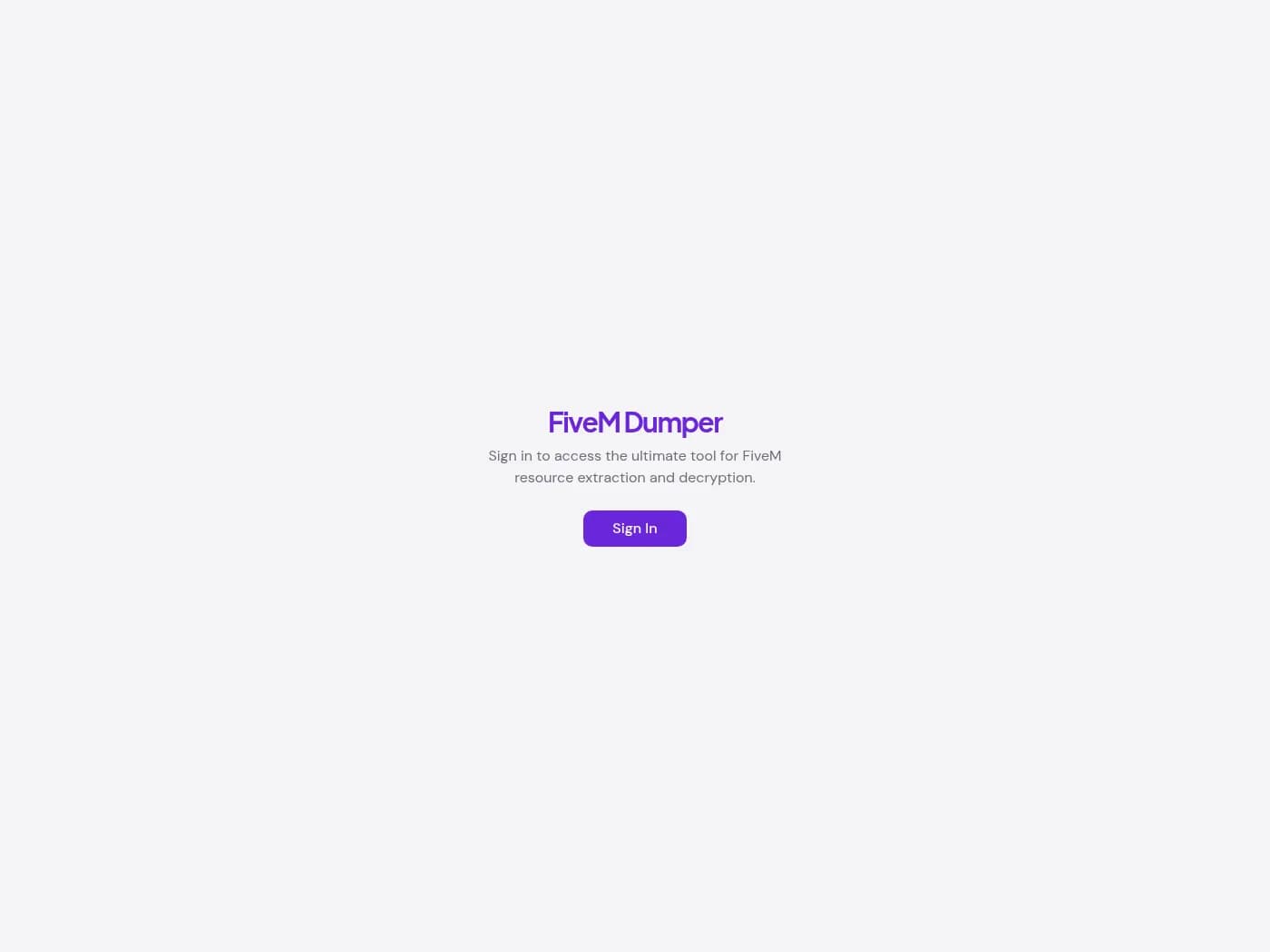 FiveM Script Dumper