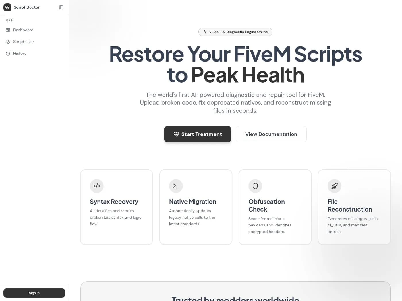 FiveM Script Doctor