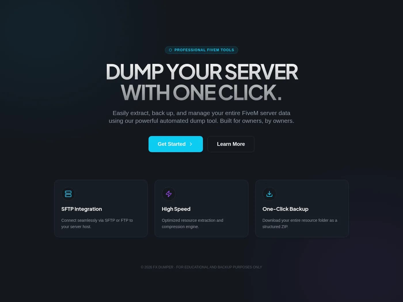 FiveM Server Dumper