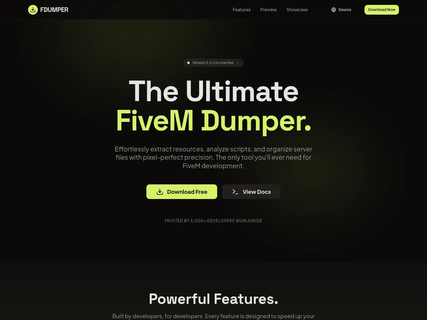 FiveM Server Dumper