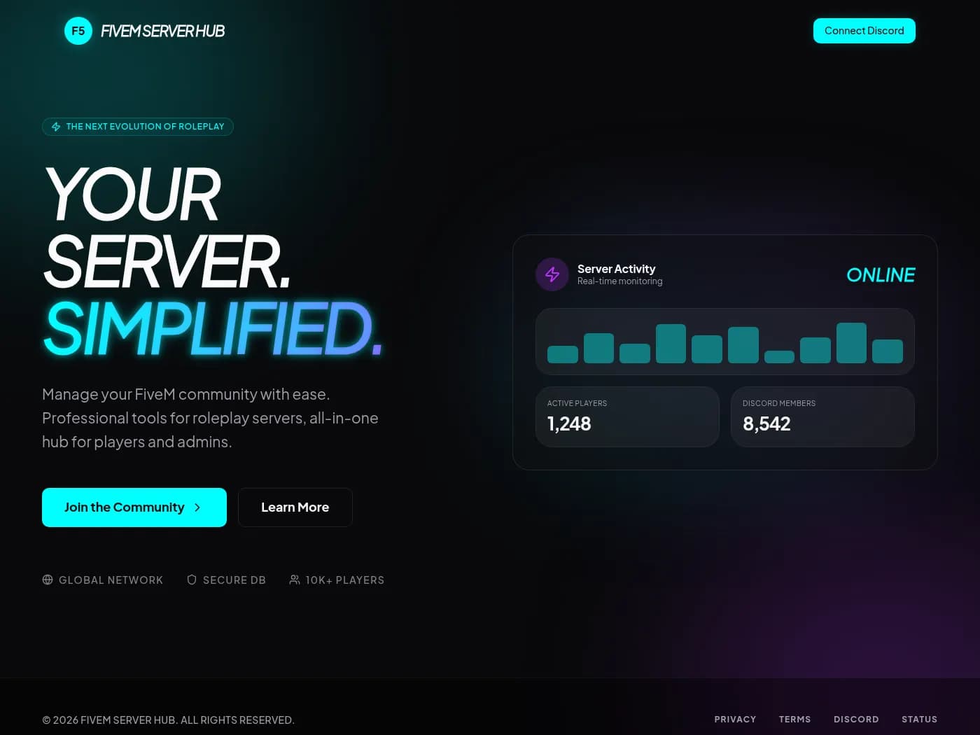 FiveM Server Hub