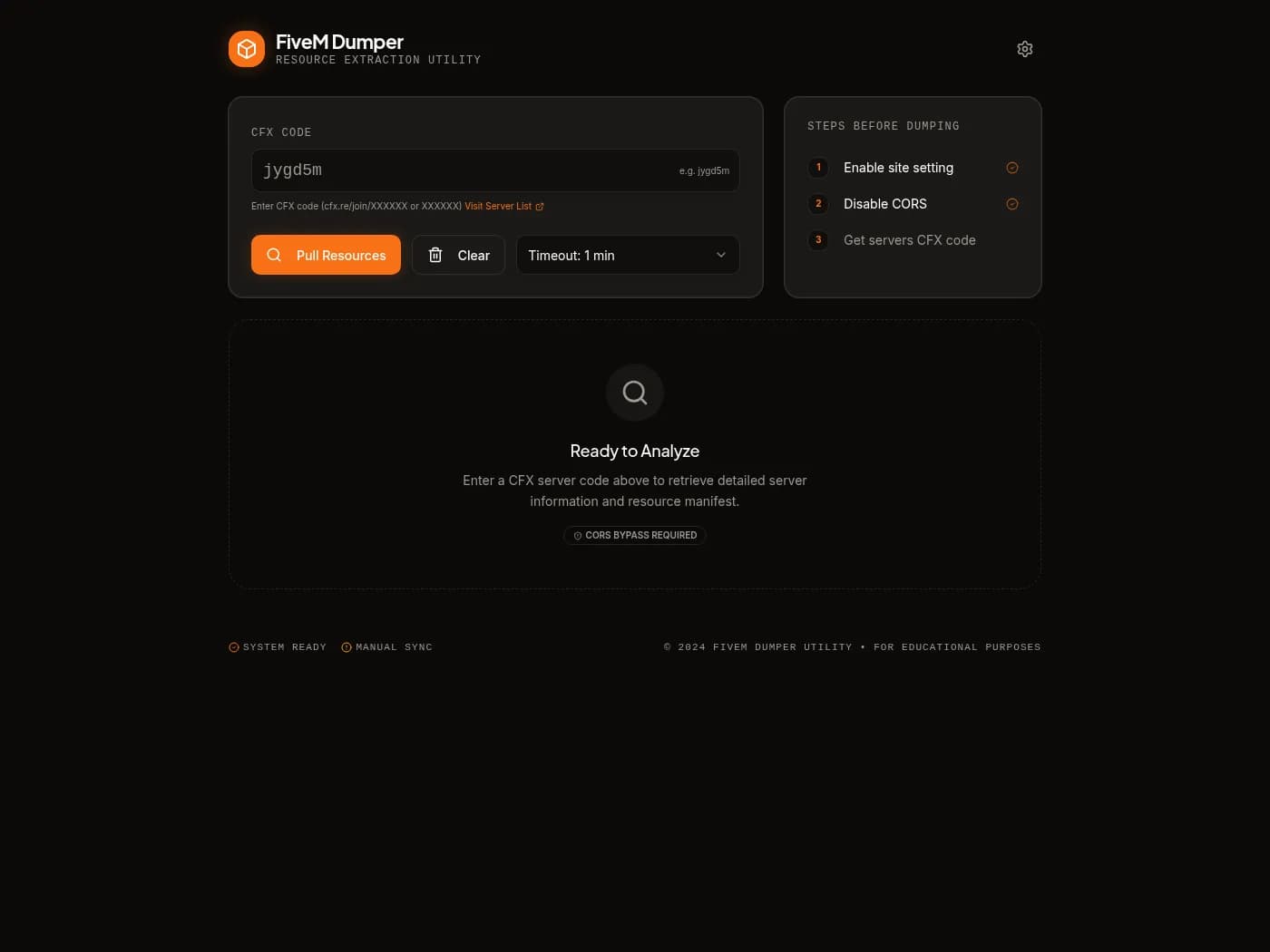 FiveM Server Launcher