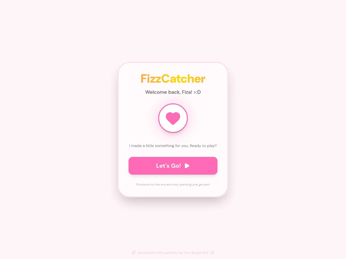 FizzCatcher Confession Game