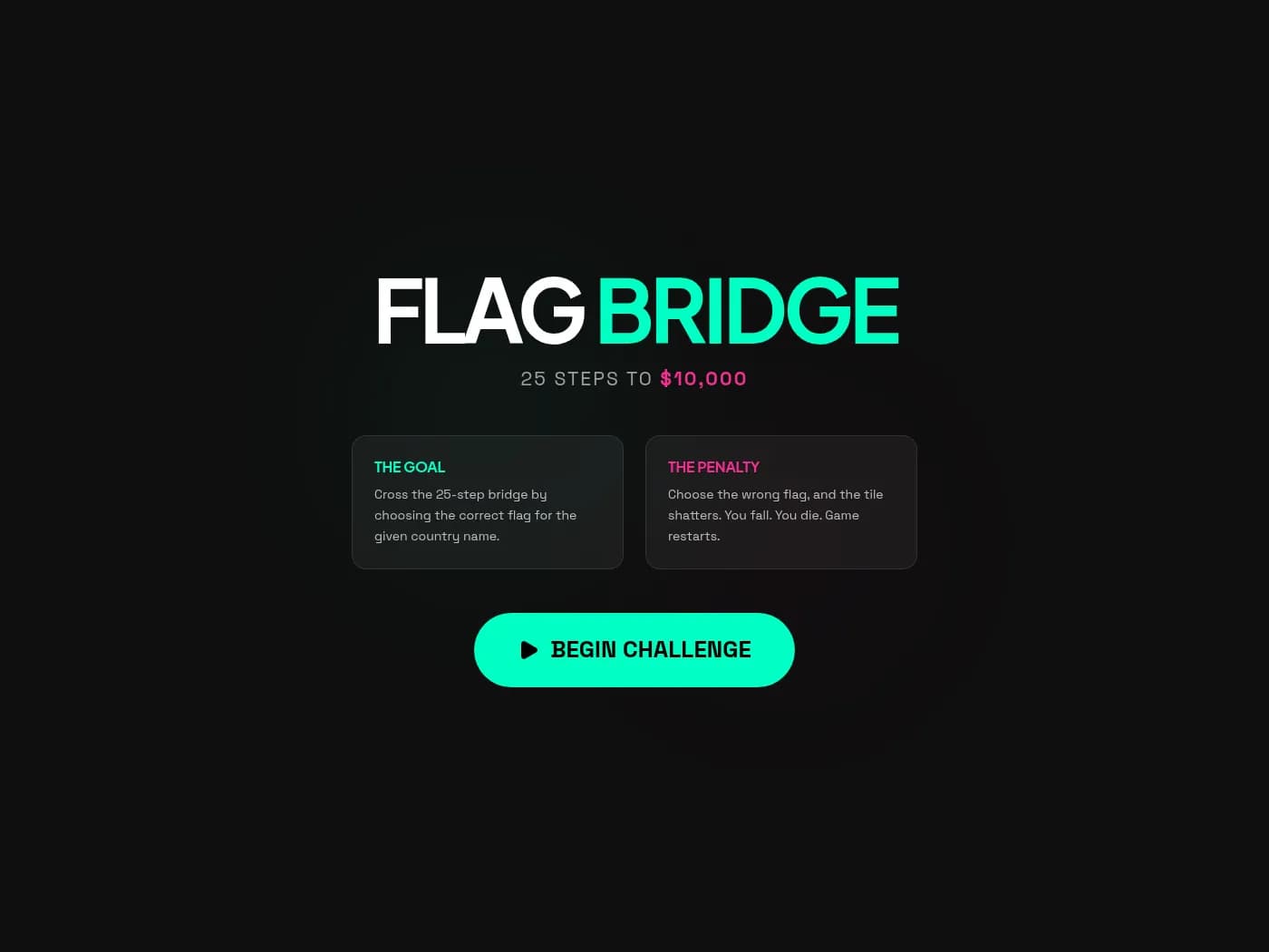 Flag Bridge Challenge