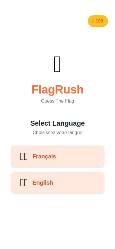 FlagRush – Guess The Flag