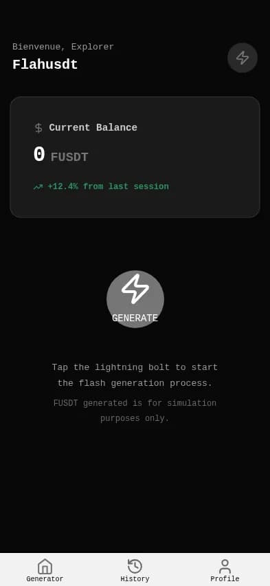 Flahusdt Generator
