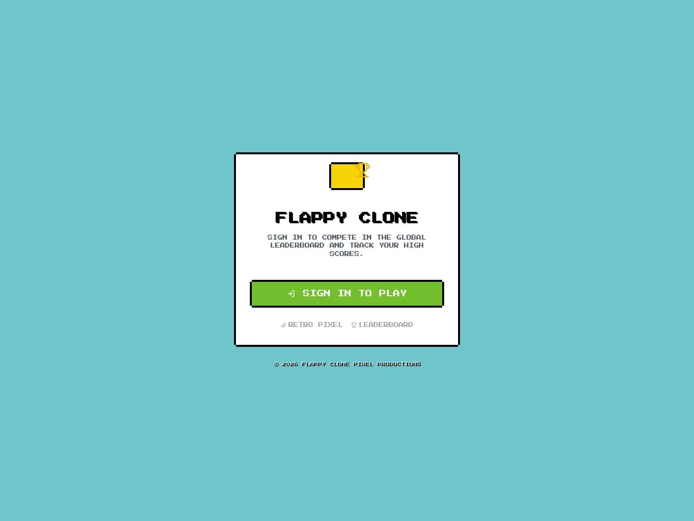 Flappy Bird Clone