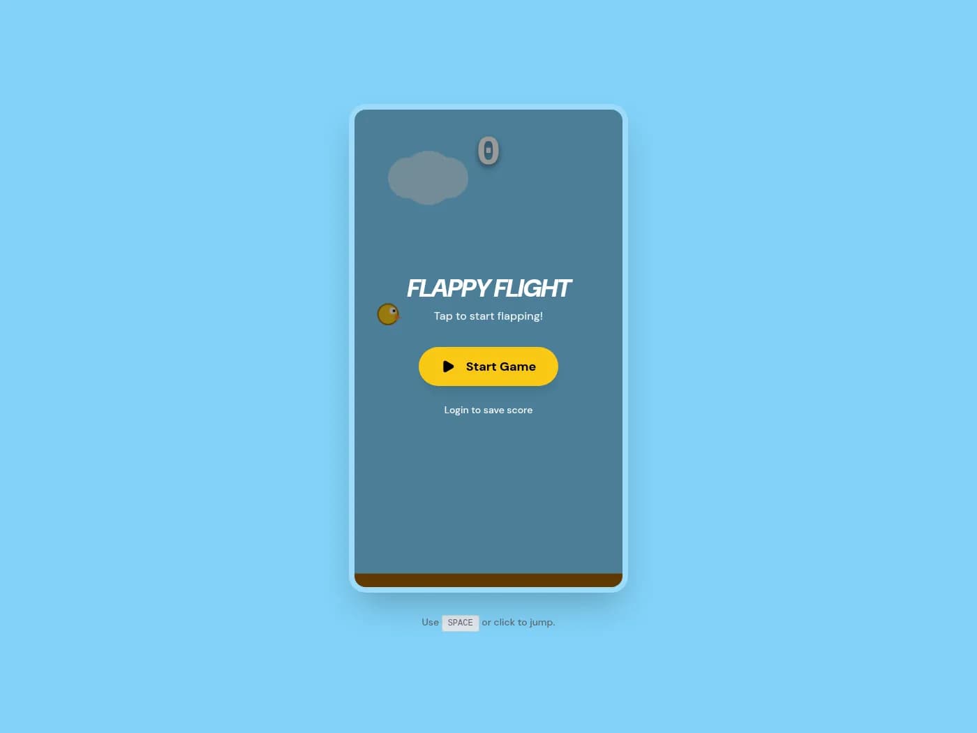 Flappy Flight Game