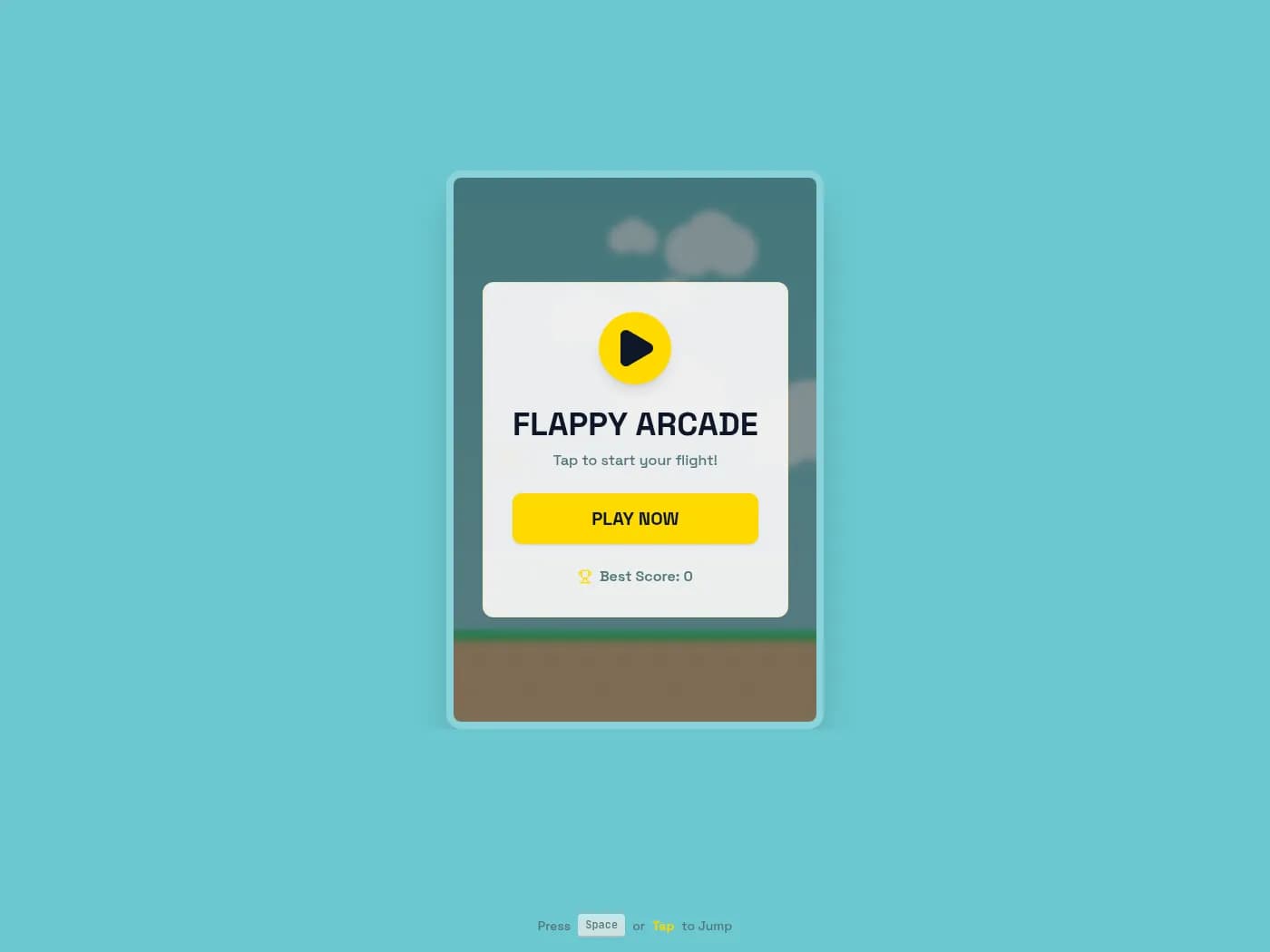 Flappy Arcade Canvas