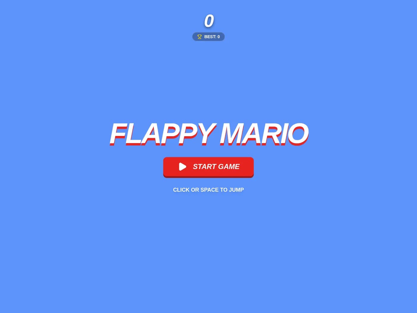 Flappy Mario 64 Game